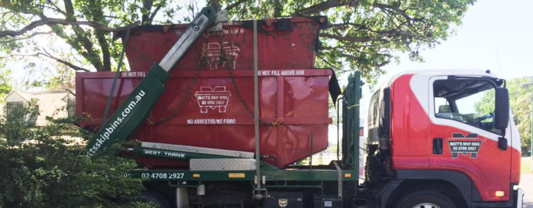 Loading your skip bin properly | Matt's Skip Bins
