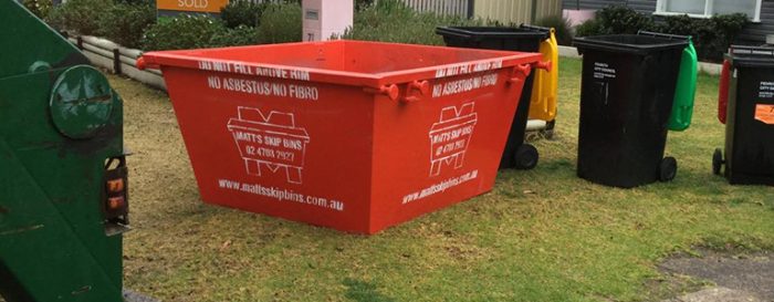 Skip bins and natural disasters - bushfire & flood | Matt's Skip Bins