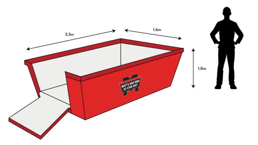 What you need to know about the 4m skip bin | Matt's Skip Bins