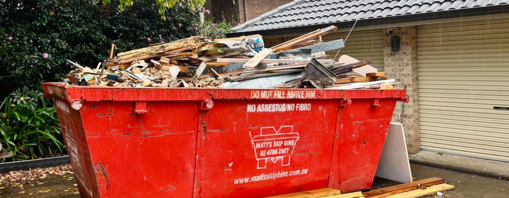 Defining skip bin waste types: mixed building waste | Matt's Skip Bins